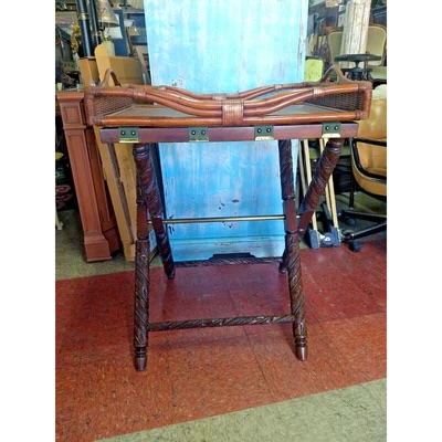 Ralph Lauren Folding Stand with Serving Tray - Got Legs Furniture & Décor